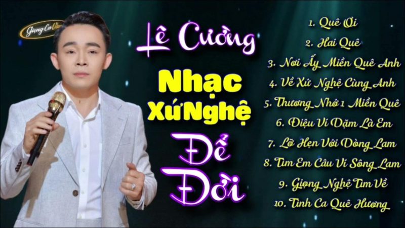 Ca Sĩ Lê Cường: Tiểu Sử, Sự Nghiệp, Bài Hát Nổi Tiếng Và Liveshow Mới Nhất